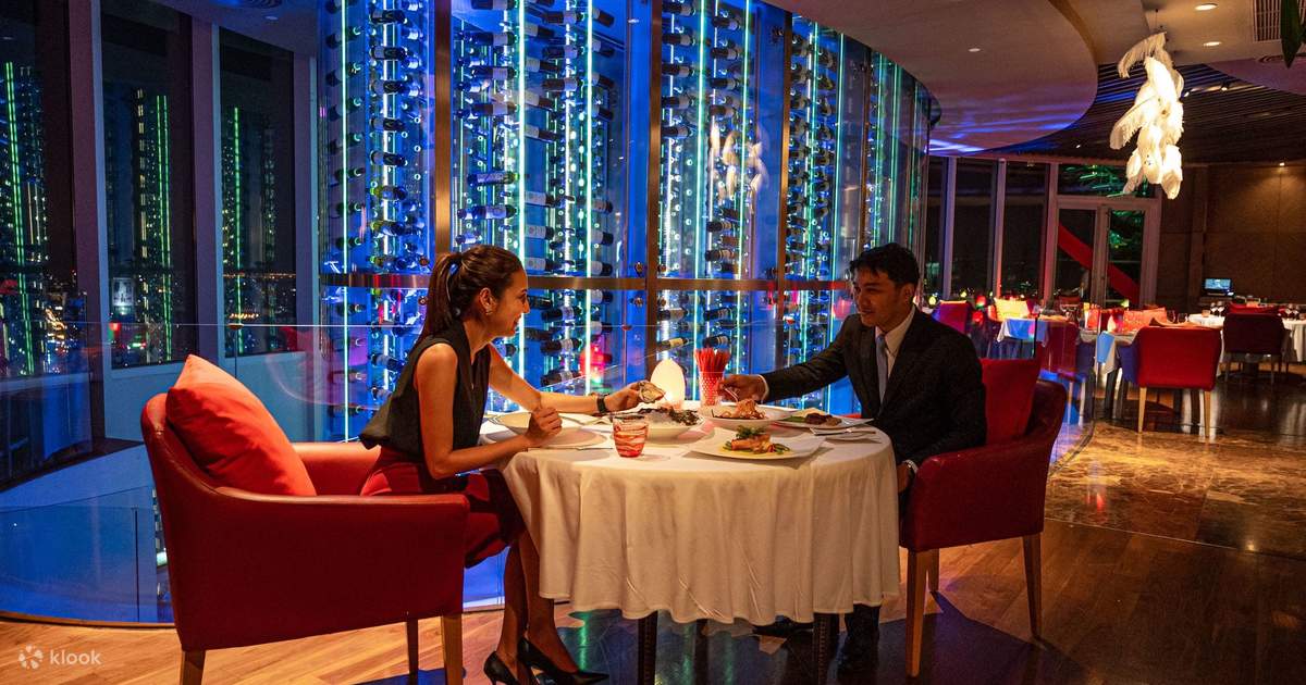 盛泰瀾盛泰瀾酒店 55 樓的 Red Sky 餐廳 - Klook 客路